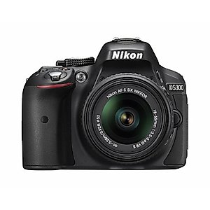 Nikon D5300 24.2 MP CMOS Digital SLR Camera with 18-55mm f/3.5-5.6G ED VR II Auto Focus-S DX NIKKOR Zoom Lens - International Version (No Warranty)