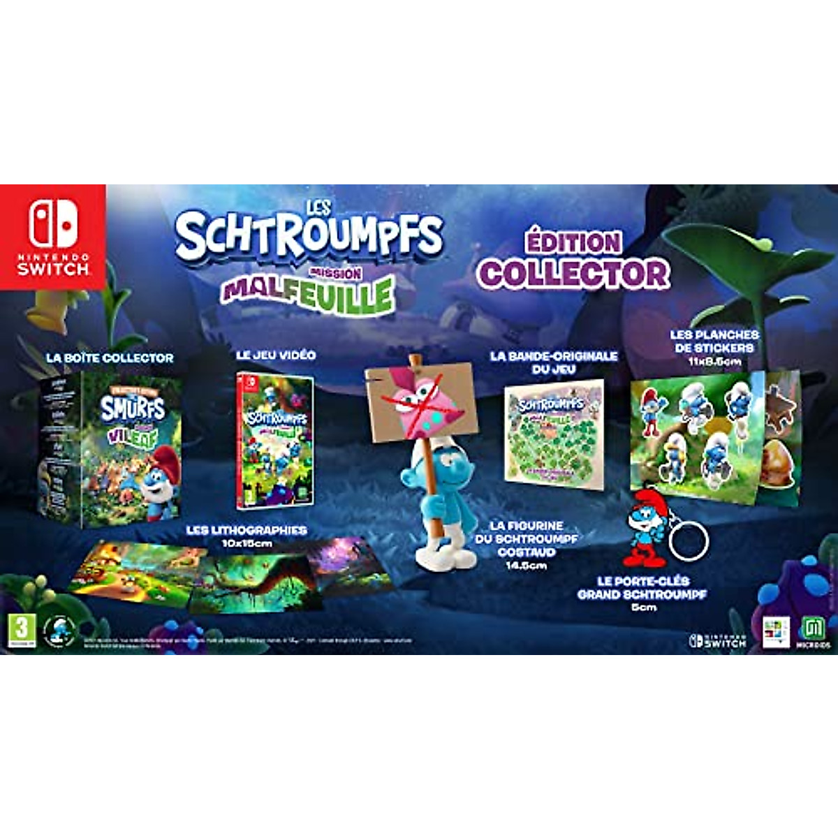 The Smurfs: Mission ViLeaf - Smurftastic Edition (Nintendo Switch)