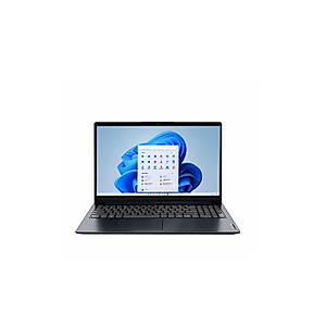 Lenovo IdeaPad 1 15.6" FHD Laptop- Intel Pentium Silver N6000 12GB RAM 128GB eMMC + 256GB SSD, HDMI, Bluetooth, Windows 11 S Mode - Office 365 (1-Year Subscription)