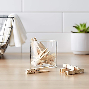 Homz 1220216 Clothes pin, Natural Wood