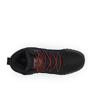 Columbia Men's Fairbanks Omni-Heat, Black/Rusty, 9.5