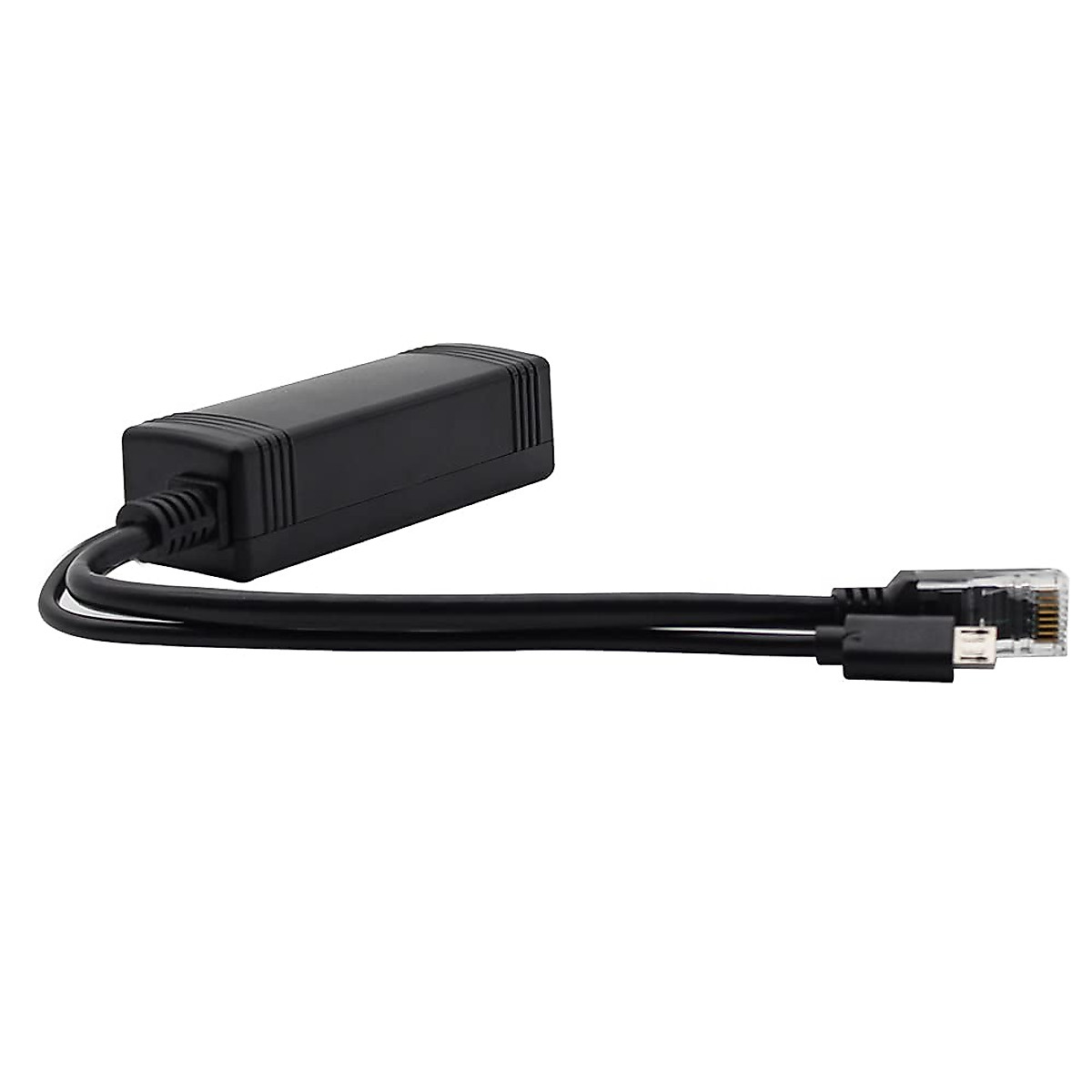 PoE Splitter Micro USB 5V ，for Tablets, Dropcam or Raspberry Pi, IPC, IP Video Camera, The IEEE 802.3af-Compliant 5V PoE Active Splitter Adapter, 48V to 5V (Pack of 2)