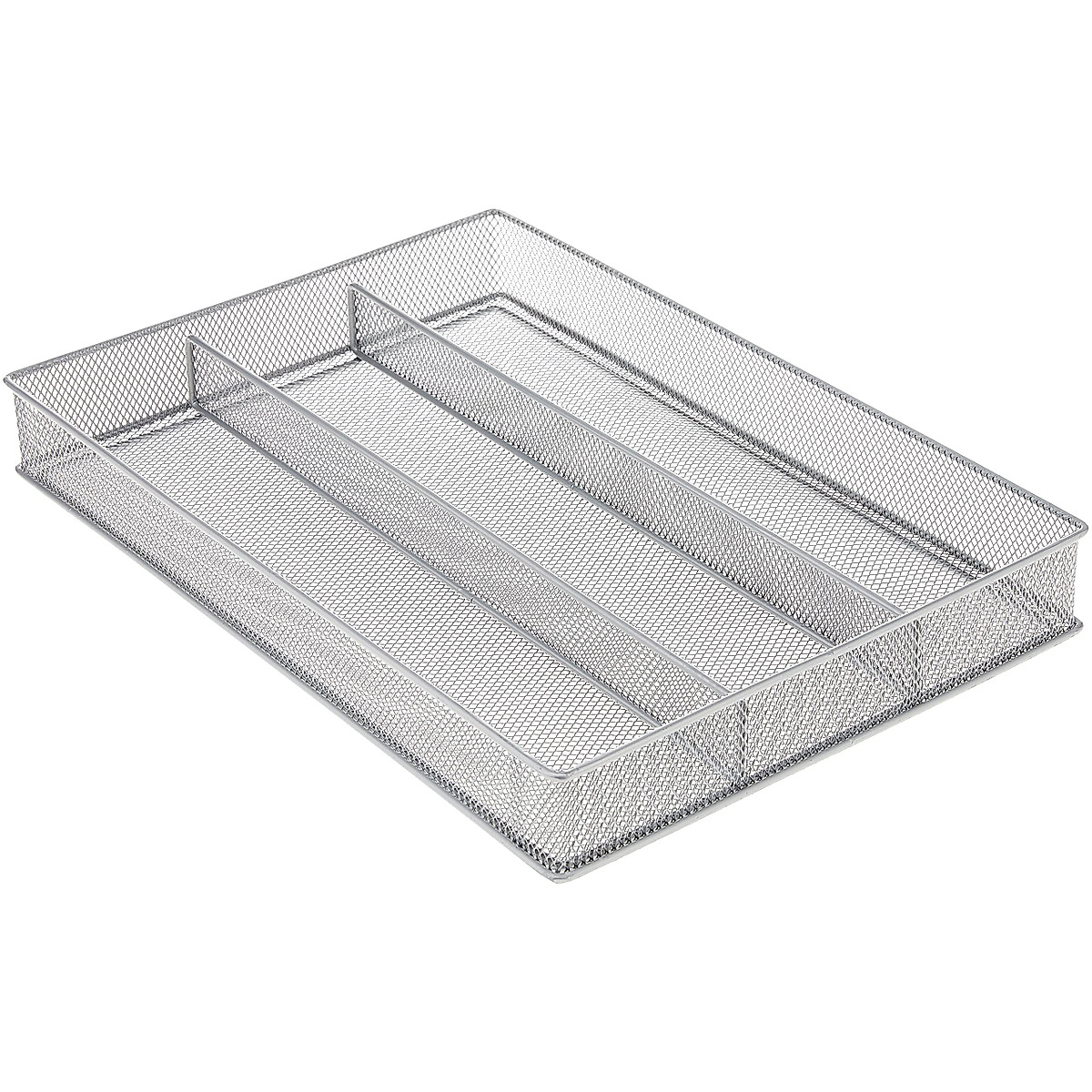 Copco 2555-7872 Large Mesh 3-Part In-Drawer Utensil Organizer, 16.1 x 11.5-Inch