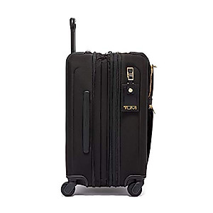 TUMI - Alpha 3 Continental Dual Access 4 Wheeled Carry-On Luggage - 22 Inch Rolling Suitcase for Men and Women - Black/Gold