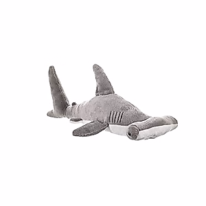 Wild Republic Hammerhead Shark Plush, Stuffed Animal, Plush Toy, Gifts for Kids, Cuddlekins 20", Multi