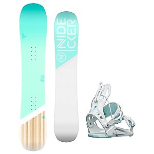 Nidecker Elle 143 cm Snowboard Package with Flow Haylo Bindings - 2022