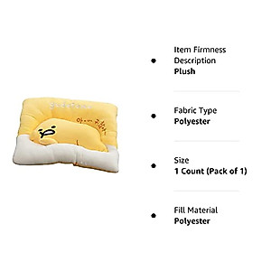foefaik New Lazy Cute Egg Cushion Throw Pillow Nap Pillows Sofa Bed Back Pillow