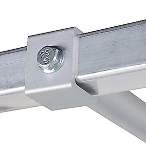 New 1Dealz 36527 Commercial-Grade Aluminum 20-Tier Sheet Pan/Bun Pan Rack, 26" L x 20" W x 69" H with Brake Wheels