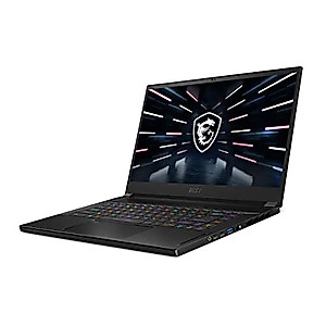 MSI GS66 Stealth 15.6" FHD 240Hz 2.5ms Ultra Thin and Light Gaming Laptop Intel Core i7-11800H RTX3060 16GB 1TB NVMe SSD Win11 VR Ready - Black (11UE-662)
