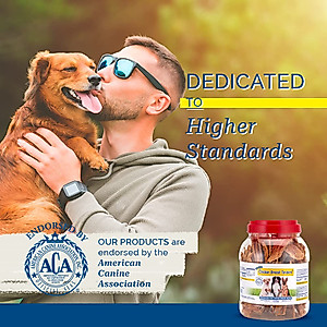 PCI Pet Center Inc. Chicken Breast Tenders Raw Dehydrated Chicken Breast Fillets Dog Treats, 2 Pound Container