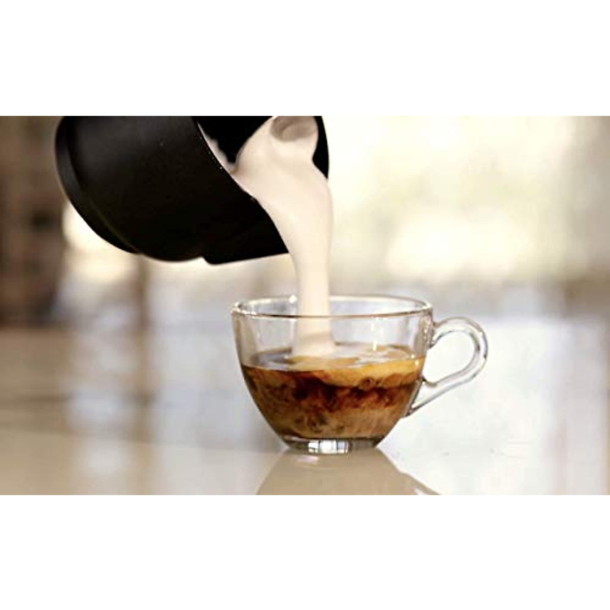 FROTH LABS™ Electric Milk Frother For Coffee, Espresso, Lattes, and More — Ultra High-Speed Milk Foamer That Supports Hot and Cold Froth — Dishwasher Safe With Detachable Stand For Your Coffee Bar