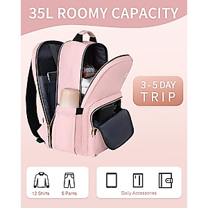 MATEIN TSA 17 inch Laptop Backpack for Women & Men, Travel Laptop Backpack Large Travel Backpack for Business Flight Approved Carry On Backpack with USB Charger Port Luggage Sleeve