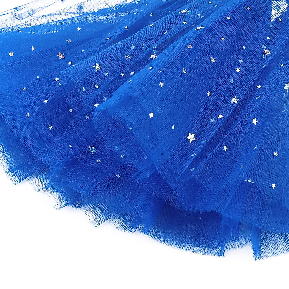 Century Star Girls Sparkle Tutu Skirt Tulle Ballet Skirts 3 Layers Princess Tutu for Toddler Kids Baby Party Dress Birthday Halloween 2-8T Cute Green