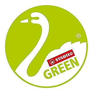 Stabilo Green Color Pencil Wallet , Set of 24 , Multicolored