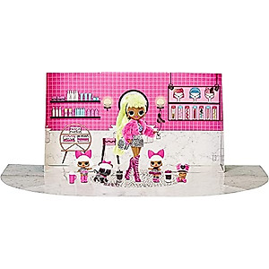 L.O.L. Surprise! OMG Diva Family with 45 Surprises Including (1) Pink Fashion Doll with (4) Collectible Dolls and Accessories Toy Playset