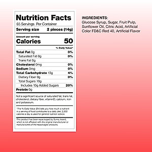 Arcor Strawberry Bon Bons Filled Hard Candy Bulk, 2 Pound Bag