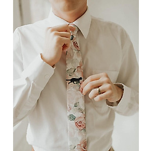 STJARNA 2" Black Tie Clip for Men Stainless Steel Regular Business Tie Bar Wedding Gift Box