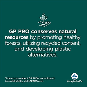 Pacific Blue Ultra 9” Paper Towel Roll (Previously Branded SofPull) by GP PRO (Georgia-Pacific), White, 26610, 400 Feet Per Roll, 6 Rolls Per Case