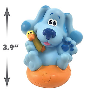 Just Play Blue's Clues & You! Deluxe Bath Toy Set, Includes Blue, Magenta, and Slippery Soap Water Toys, Kids Toys for Ages 3 Up, Amazon Exclusive