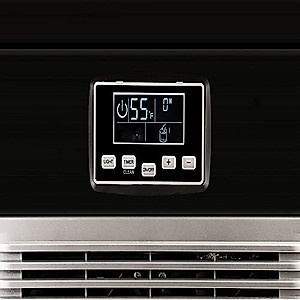 LEO11EE Freestanding Commercial Ice Maker Machine 66LBS/24H, Auto-Clean Built-in Automatic Water Inlet Clear Ice Cube Maker with Scoop, Ideal for Supermarkets Cafes Bakeries Bars Restaurants Home