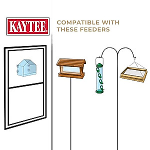 Kaytee Wild Bird (No Mess or Waste Free) Food Seed Blend for Blue Jays, Woodpeckers, Juncos, Cardinals, Grosbeaks, Sparrows, and Finches, 10 Pound, (Packaging May Vary)