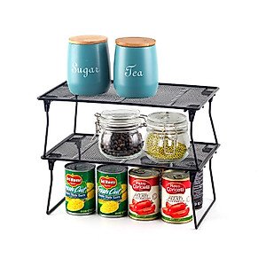Kitchen Counter and Cabinet Shelf Organizer (2-Tier Organizer)