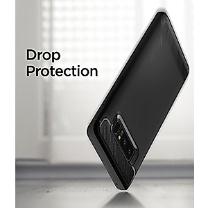 Spigen Rugged Armor Designed for Samsung Galaxy Note 8 Case (2017) - Matte Black