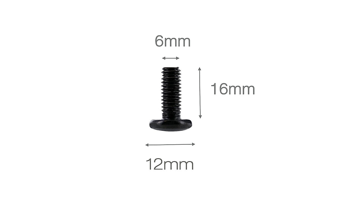 Lancher 60-Pack M6 x 16mm Screws and Cage Nuts for Server Shelf ...