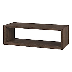 Henn&Hart Osmond Coffee Table, 58" Wide, Brown