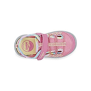 OshKosh B'Gosh Girls Dilan Sandal, Fuchsia, 8 Toddler