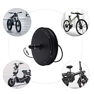 MANULOOT Wheel Hub Motor, Electric Bike Hub Motor,Brushless Gearless Ebike Motor, 48V 1000W E-Bike Rear Wheel Hub Motor, Upgrade Rear Wheel Hub Motors for E-Bike | US Stock (48V1000W)
