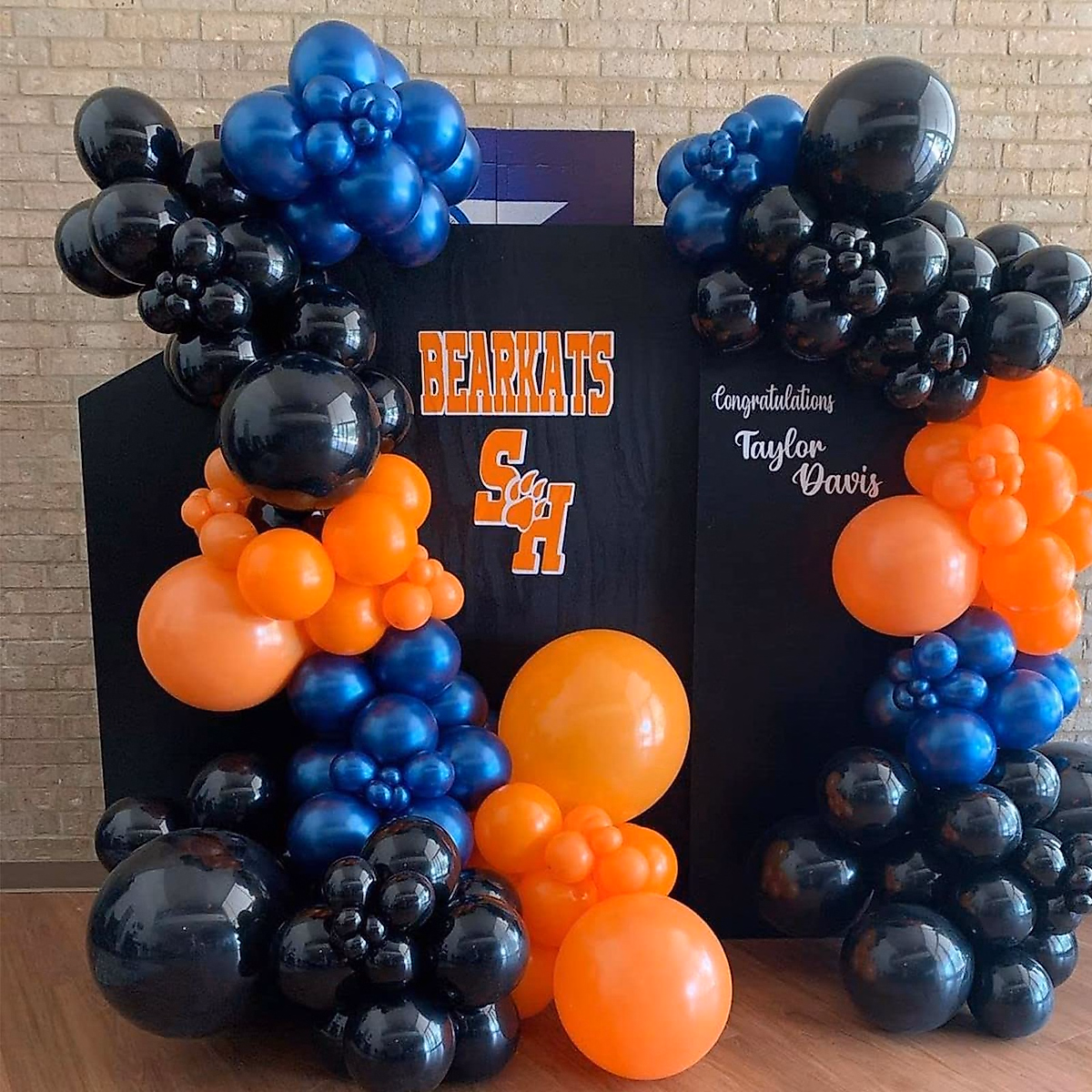 Metallic Blue Balloon Different Sizes 110 Pcs 18 12 10 5 Inch Chrome Balloon Garland Arch Kit Confetti Balloons Blue Latex Party Balloons for Graduation Baby Shower Birthday Wedding Party Decorations