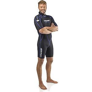 Cressi Tortuga 2.5mm Man, Black/Blue, S