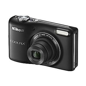 Nikon COOLPIX L28 20.1 MP Digital Camera with 5x Zoom Lens and 3" LCD (Black) (OLD MODEL)