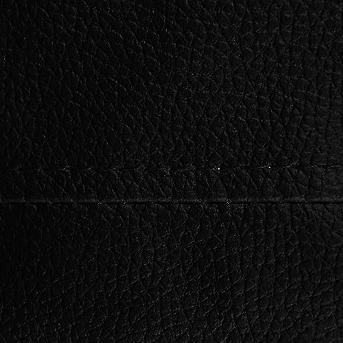 Ample Decor Bean Bag Cover (No Filling), Plush Toys Storage Soft Leatherette, Water Resistant, Durable Construction Sturdy Zipper, Ideal for Teenagers, Kids - Black