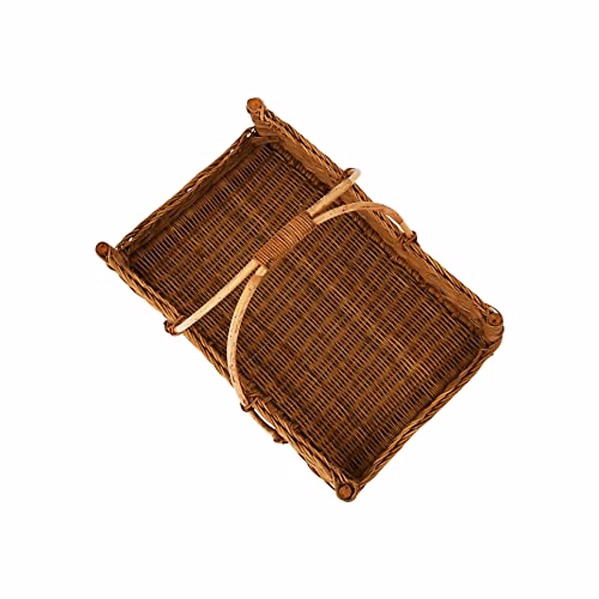 Creative Co-Op Decorative Rattan Hanging, Natural Basket