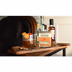 Cocktail Making Kit (4 Piece Gift Set) - Moscow Mule Kit, Gin and Tonic Kit, Champagne Cocktail, Old Fashioned Mix with Bitters for Cocktails with Recipes