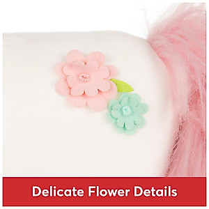 GUND Lily Rose Unicorn Stuffed Animal Plush Toy for Ages 1 and Up, White, 15”