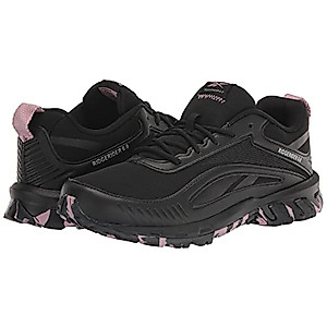 Reebok Women's Ridgerider 6.0 Hiking Shoe, Black/Pure Grey/Infused Lilac, 10