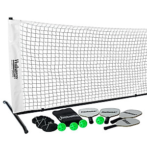 Hathaway Deluxe Pickleball Game Set Black