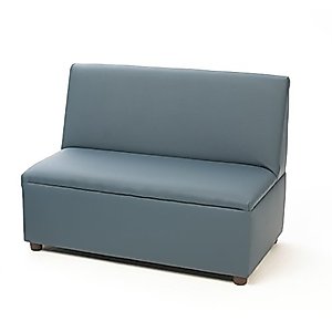 Brand New World Modern Casual Enviro-Child Upholstery Sofa - Blue