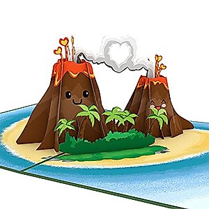 Lovepop “I Lava You” Pop Up Card, 5x7 - 3D Greeting Card, Card for Mom & Dad, Pop Up Anniversary Card for Wife & Husband, Love Card