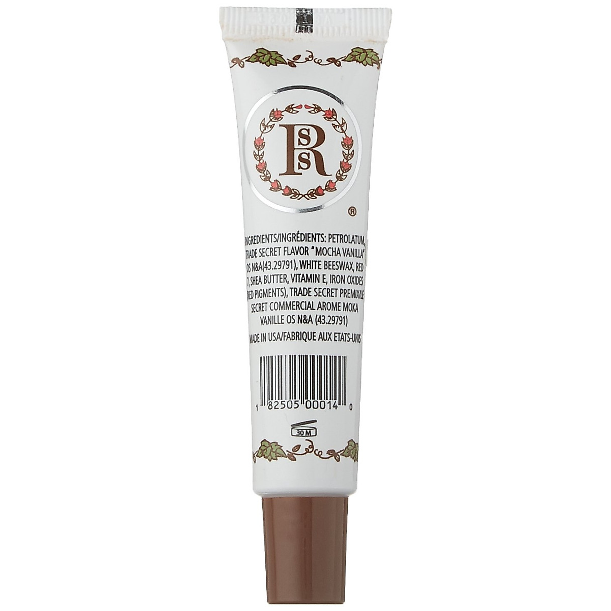 Rosebud Lip Balm Tube, Mocha Rose, 5 Ounce