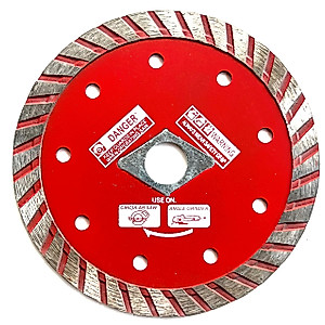 4.5'' Diamond Blades for Angle Grinder - Diamond Cutting Wheel for Dry and Wet Cutting Stone, Marble, Granite, Tile, Brick, Masonry, Paving Flag, Concrete, Ceramics. 2 Pack