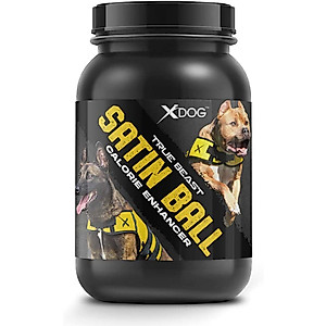 True Beast Satin Balls Recipe For Dogs High Calorie Enhancer - Combines Superfood Bone Broth Protein, Beef Collagen, Coconut Oil And Chia Seed. All Natural, Healthy Weight Gainer For Dogs. (4140 Cals)