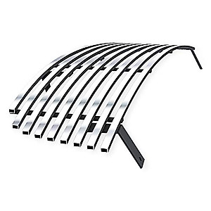 APS N85402A Polished Aluminum Billet Grille Replacement for select Nissan Sentra Models