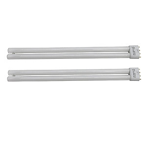 Awoco Pack of 2 Replacement LED Tube PL-36L 13 W LED UV Light Bulb for Wall Mount Sticky Fly Trap Lamp FT-1E36-LED (PL-36L x 2)