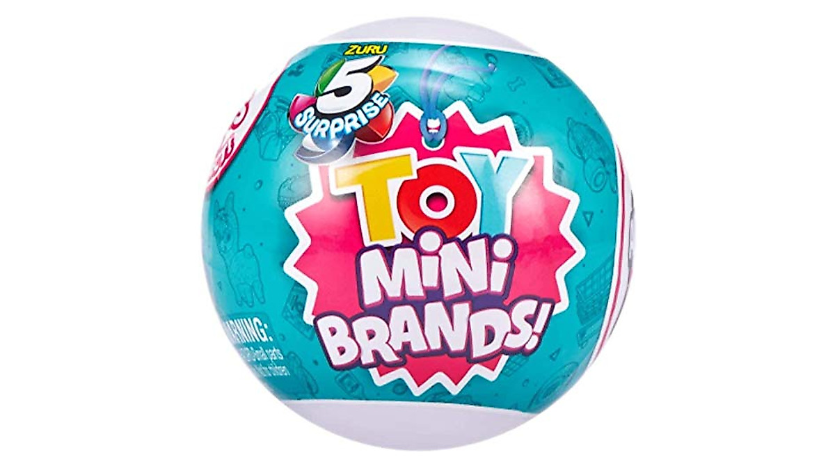 Exciting 5 Surprise Mini Brands Ball Bundle
