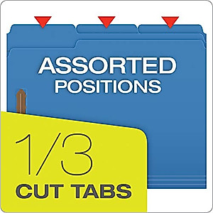 Globe-Weis Globe-Weis Color Reinforced Top Tab Fldrs wFstnrs (GLW22040GW)