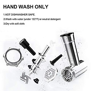 Meat Grinder Electric, Sausage Stuffer Maker, Max 2600W Food Grinder, Meat Mincer Machine with Attachments Sausage Tube Kubbe Kit Blades 3 Plates for Home Kitchen Commercial Use